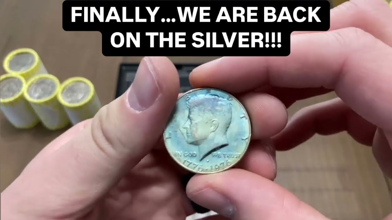 WE ARE SO BACK - FINDING SILVER COIN ROLL HUNTING IN 2025!! - YouTube