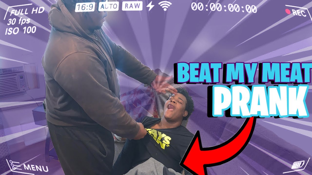CAUGHT BEATING MY MEAT PRANK ON FRIENDS!!!🍆"GONE RIGHT* - YouTube