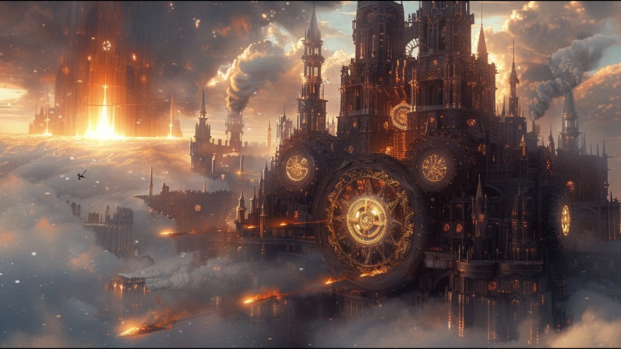 【作業用BGM】Epic Symphonic Power Metal Instrumental/Focus Background Music『Clockwork Citadel』 - YouTube