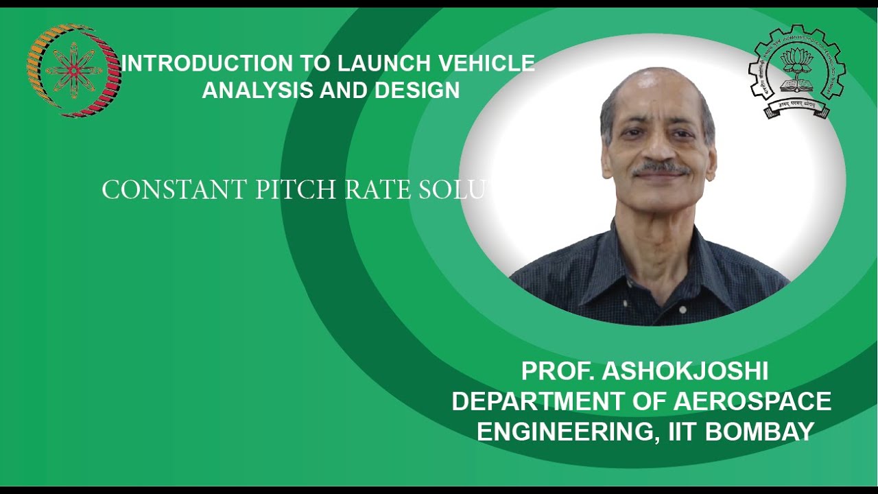 Lecture 11: Constant Pitch Rate Solution - YouTube