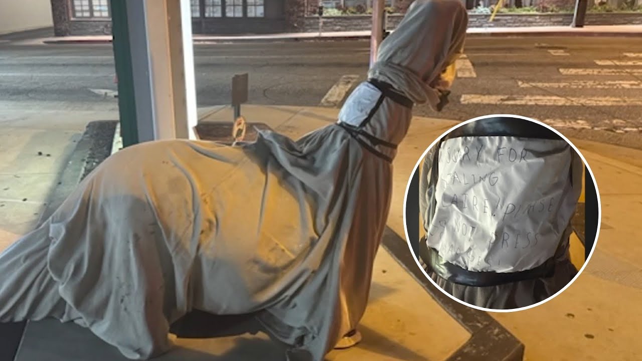 Man stole LA’s beloved dinosaur and then returned it with an apology ...