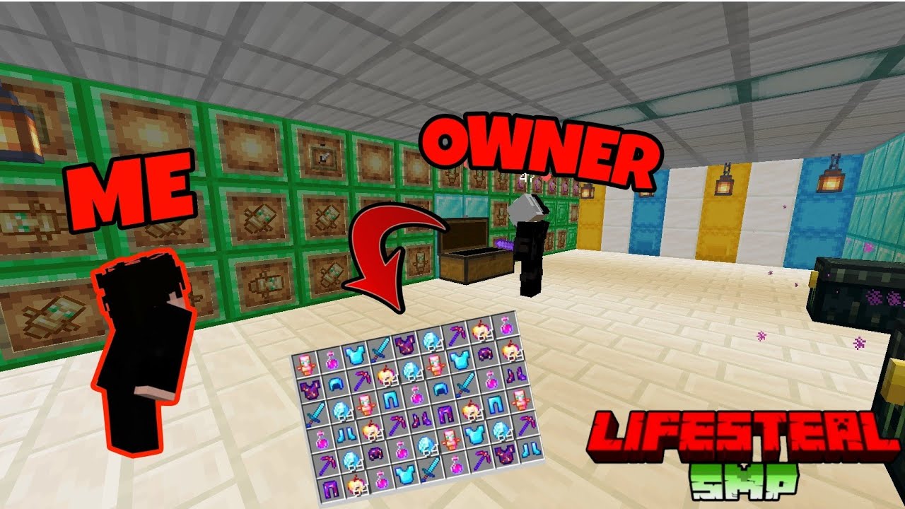 I RAIDED the OWNER'S BASE in LIFESTEAL SMP & THIS HAPPENED | MINECRAFT ...