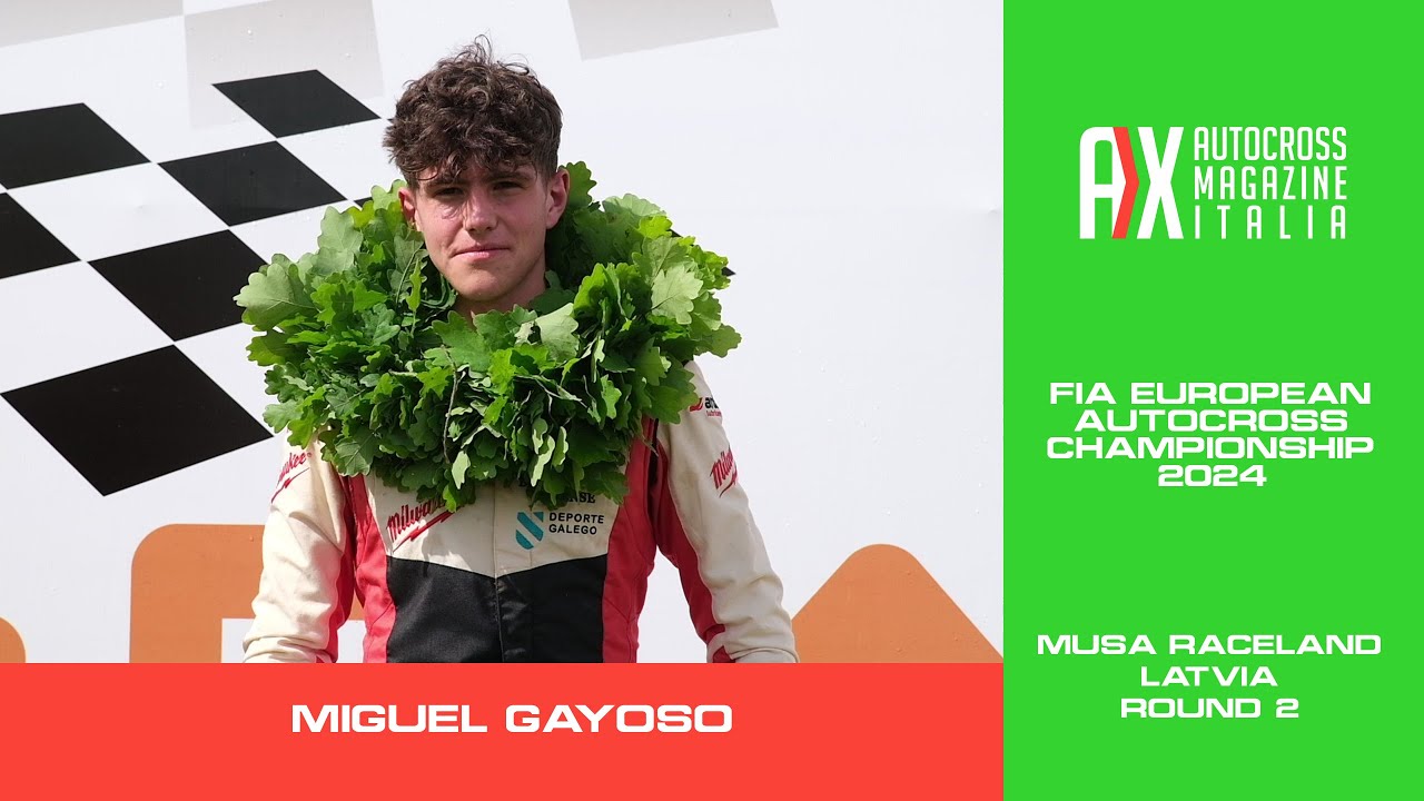 Miguel Gayoso | Musa, Latvia 2024 | FIA EUROPEAN AUTOCROSS CHAMPIONSHIP ...