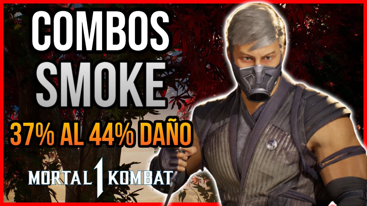 Mortal Kombat 1 - TUTORIAL COMBOS SMOKE (GUIA,COMBOS & TIPS) - YouTube