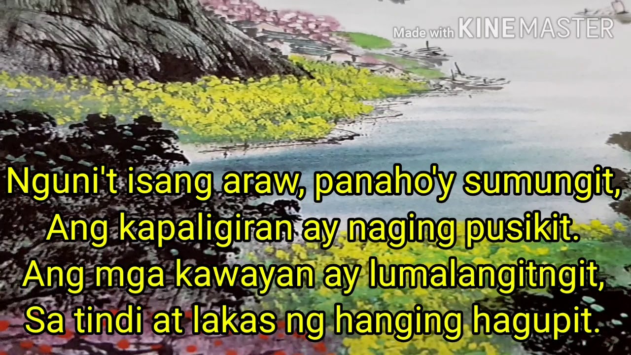Bulaklak at Paruparo - YouTube