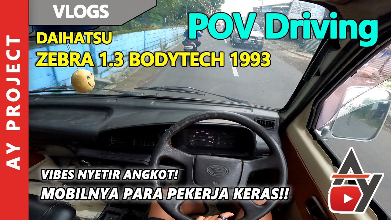 POV Driving Daihatsu Zebra 1.3 Bodytech 1993 - Vibes Nyetir Angkot‼️ ...