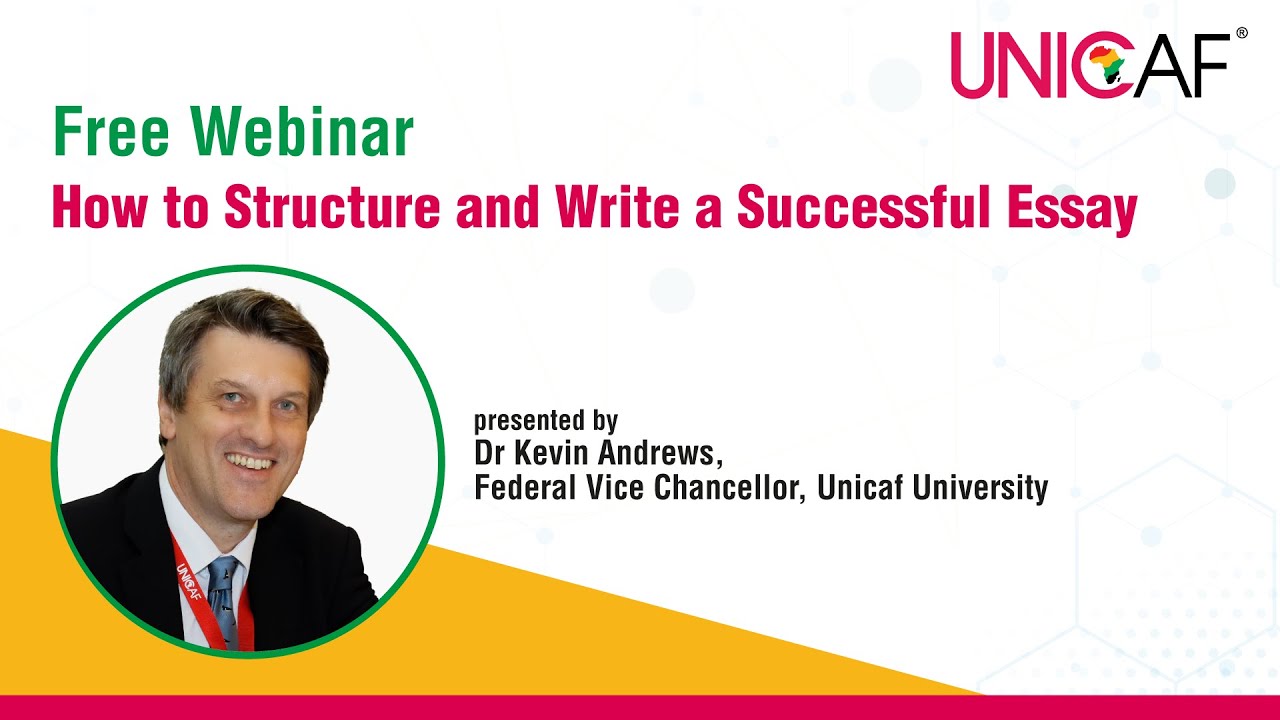 How to structure and write a successful essay - YouTube