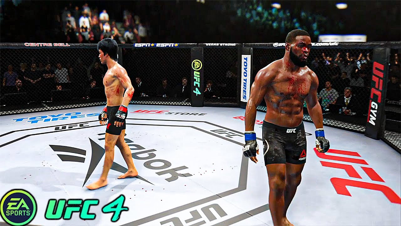UFC 4 | Bruce Lee vs Tyron Woodley | EA SPORTS UFC 4 - YouTube