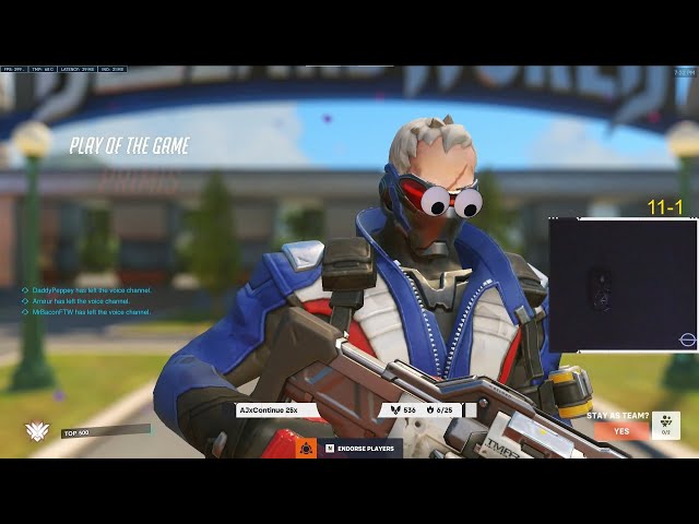 Soldier 76 Heroic Pose