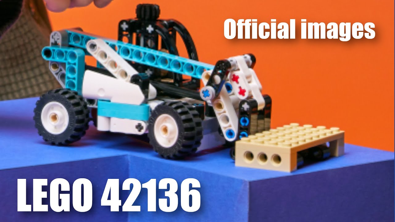 LEGO 42133 Telehandler Official Images | 42133 LEGO | LEGO Technic 2022 ...