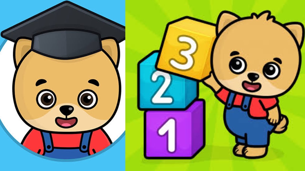 Learning For Toddlers Counting 123Learning for Kids Numbers Fun Bimi ...