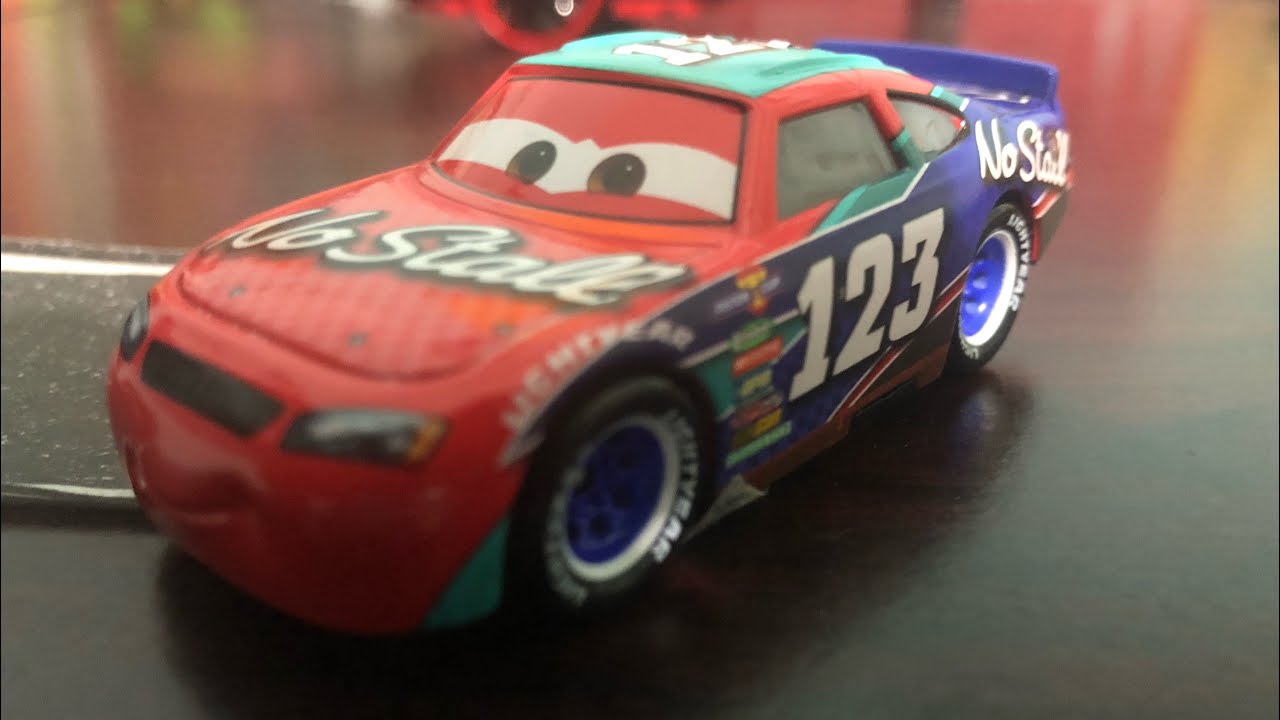 Mattel Disney Cars 3 Todd Marcus( No Stall Stock Car #123) Piston Cup ...