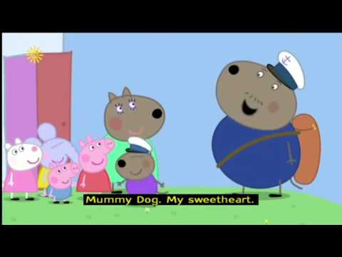 Peppa Pig Series 4 Captain Daddy Dog with subtitles - YouTube