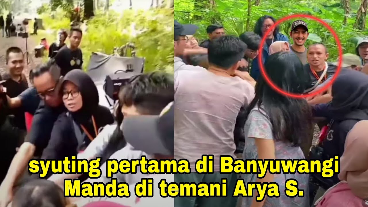 Today ARMAN!! Syuting pertama di Banyuwangi, Manda di temani Arya S ...