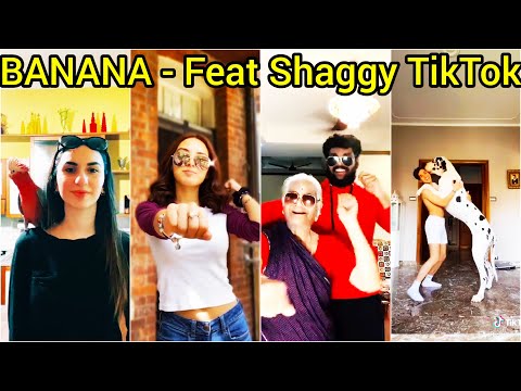 Conkarah - Banana (ft Shaggy) TikTok | Banana Feat Shaggy Indian TikTok Compilation #TrendingTikTok