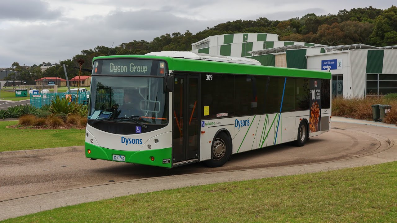 Dysons Bus 309 Scania L94UB, Volgren "CR227L" - YouTube