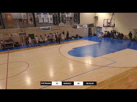 #basket U18ELITE CAB MONTPELLIER VS MONACO