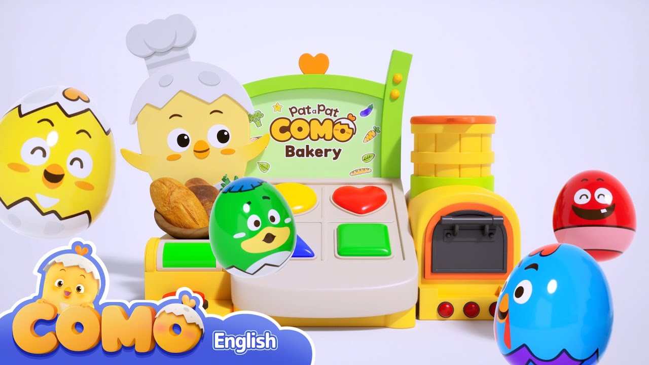 Como | Como Bakery | Learn colors and words | Cartoon video for kids ...