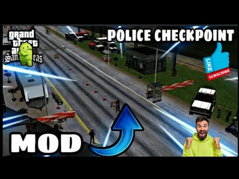 Police checkpoint || New Cleo MOD || GTA San Andreas Android || GTA San ...