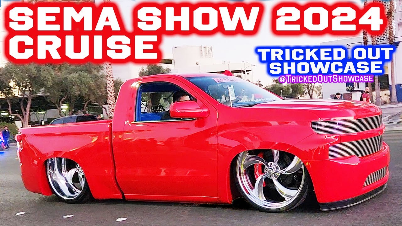SEMA Show Cruise 2024 : Amazing hot rods, lifted trucks, exotics ...