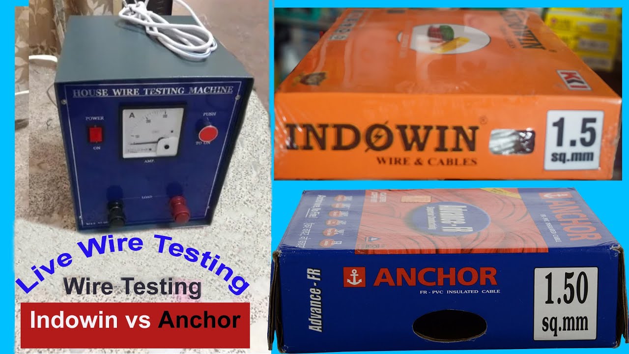 Bijli Fitting Wire Testing With Machine | Live Proof | कौनसी वायर खरिदे ...