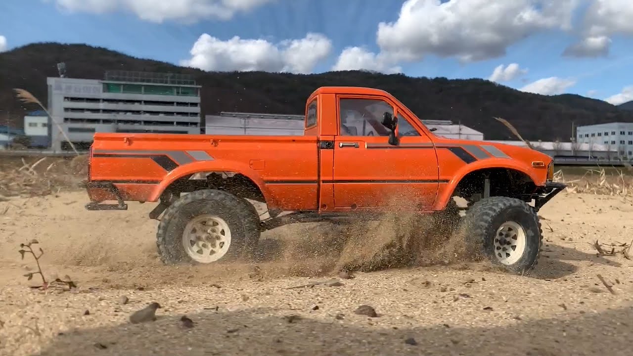 RC car : RC4WD TRAIL FINDER 2 Riverside Sandy beach Driving #12 - YouTube