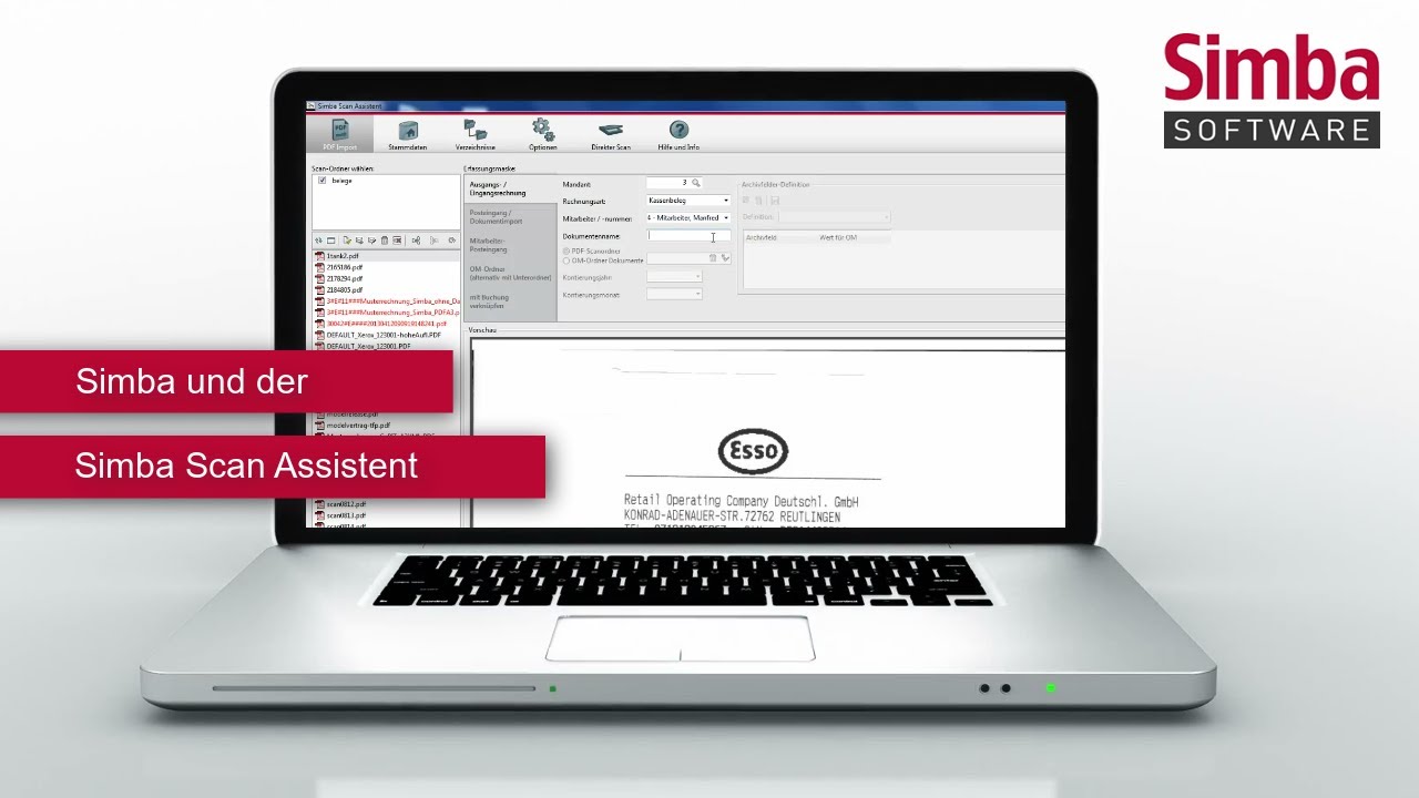 Simba und der Simba Scan Assistent - YouTube
