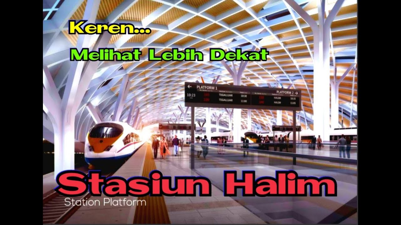 Melihat Lebih Dekat Proyek Pembangunan Stasiun Kereta Cepat Di Halim ...