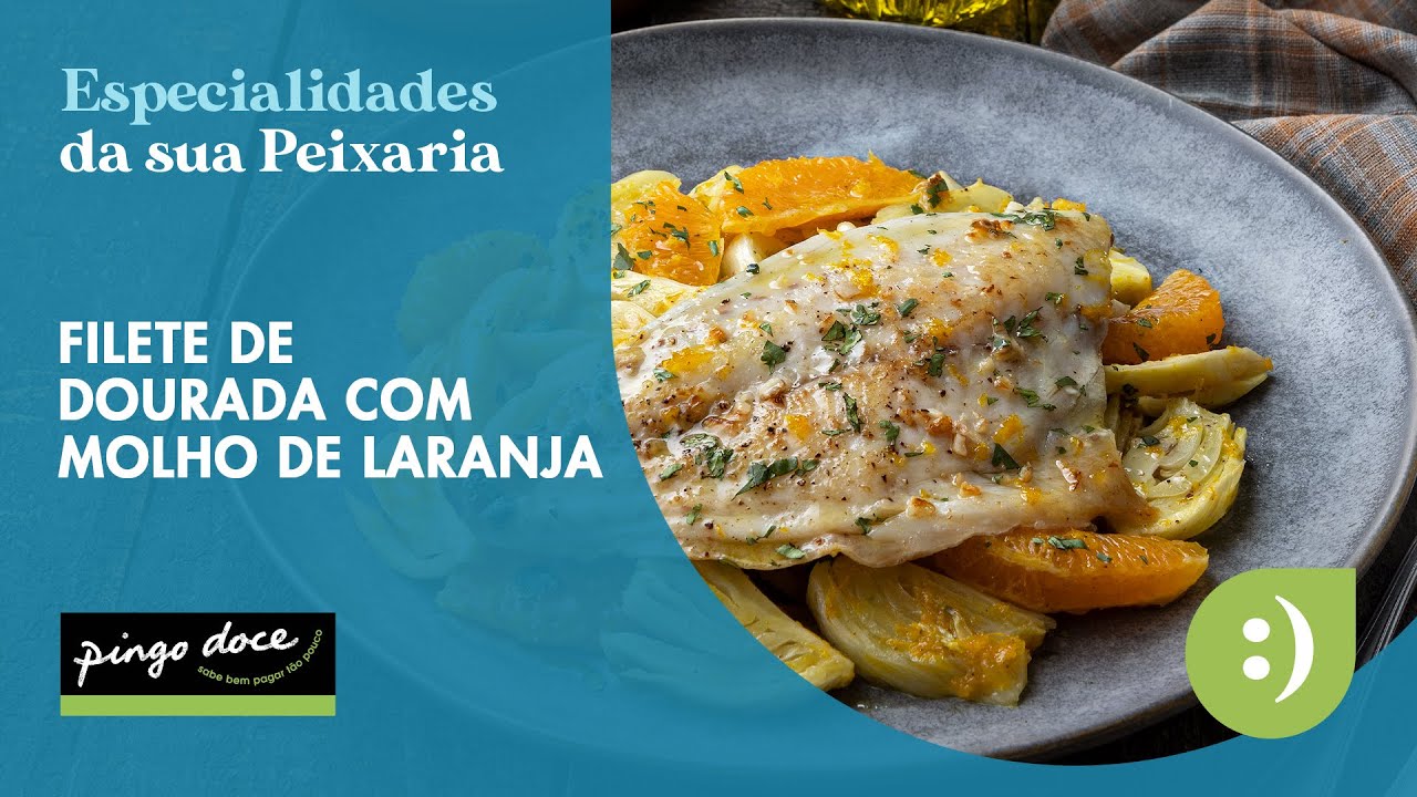 Filete de Dourada | Receitas | Pingo Doce - YouTube