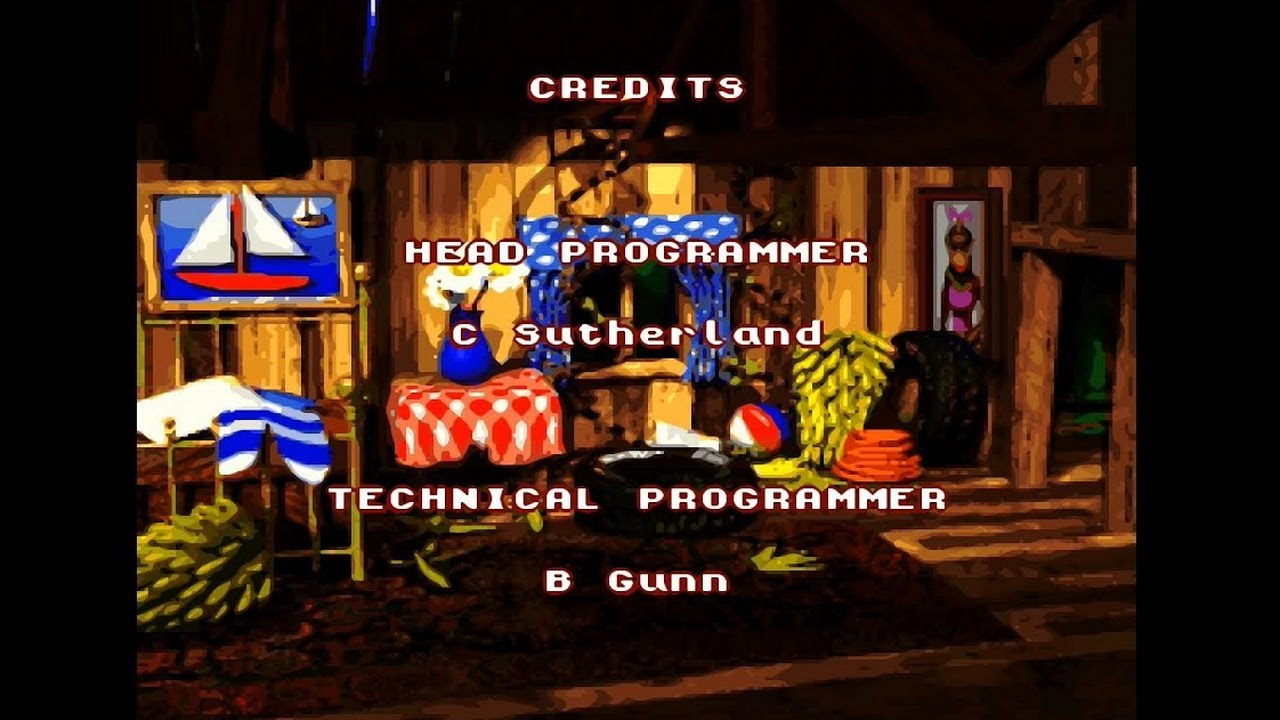 Donkey Kong Country (SNES) / Credits [4:3/FHD@60] - YouTube