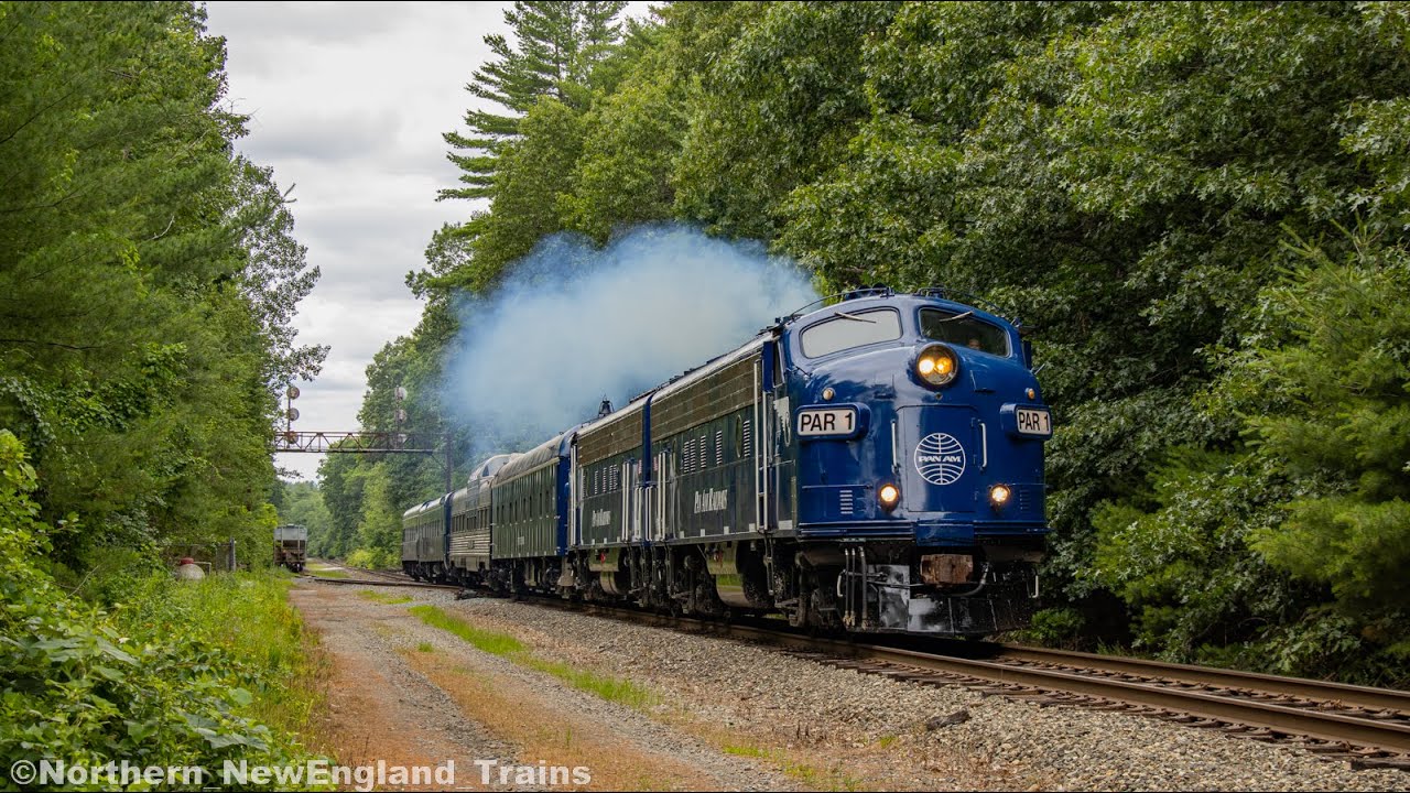 Pan Am Railway Office Car Special Westford, MA to Exeter, NH Chase 7-16 ...