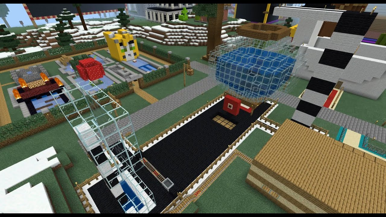 Stampy's Funland - The Dunking Booth - YouTube