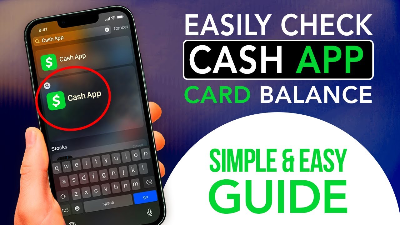 How To Check Your Cash App Card Balance (SIMPLE & Easy Guide!) - YouTube
