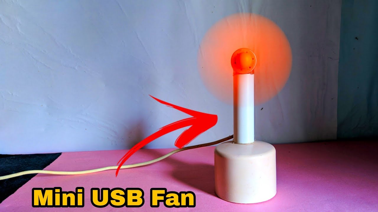 5V DC Motor || How to Make Fan With Motor || DIY USB Table Fan || - YouTube
