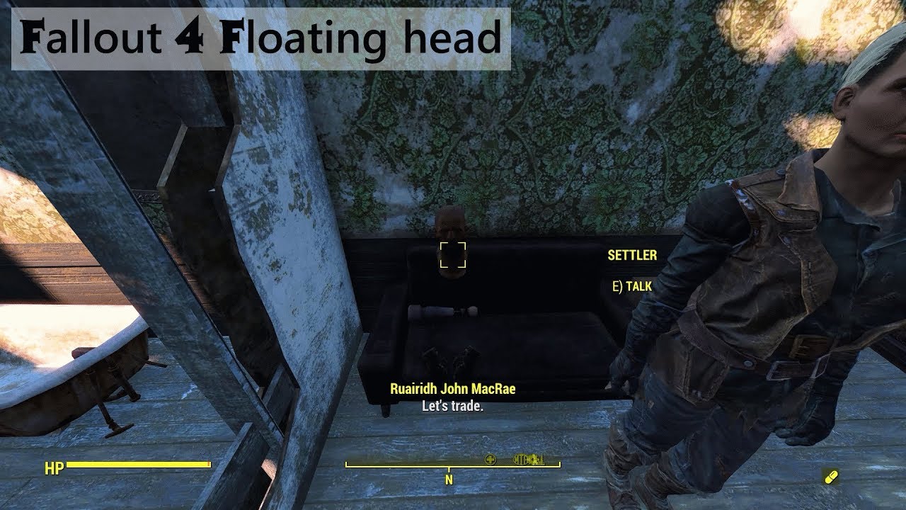 Fallout 4 Floating head - YouTube