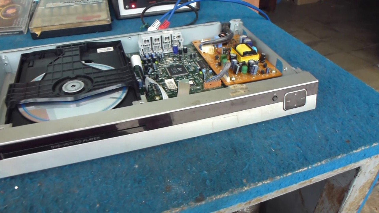 Memperbaiki DVD LG Rusak Tidak Mau Open Close - YouTube