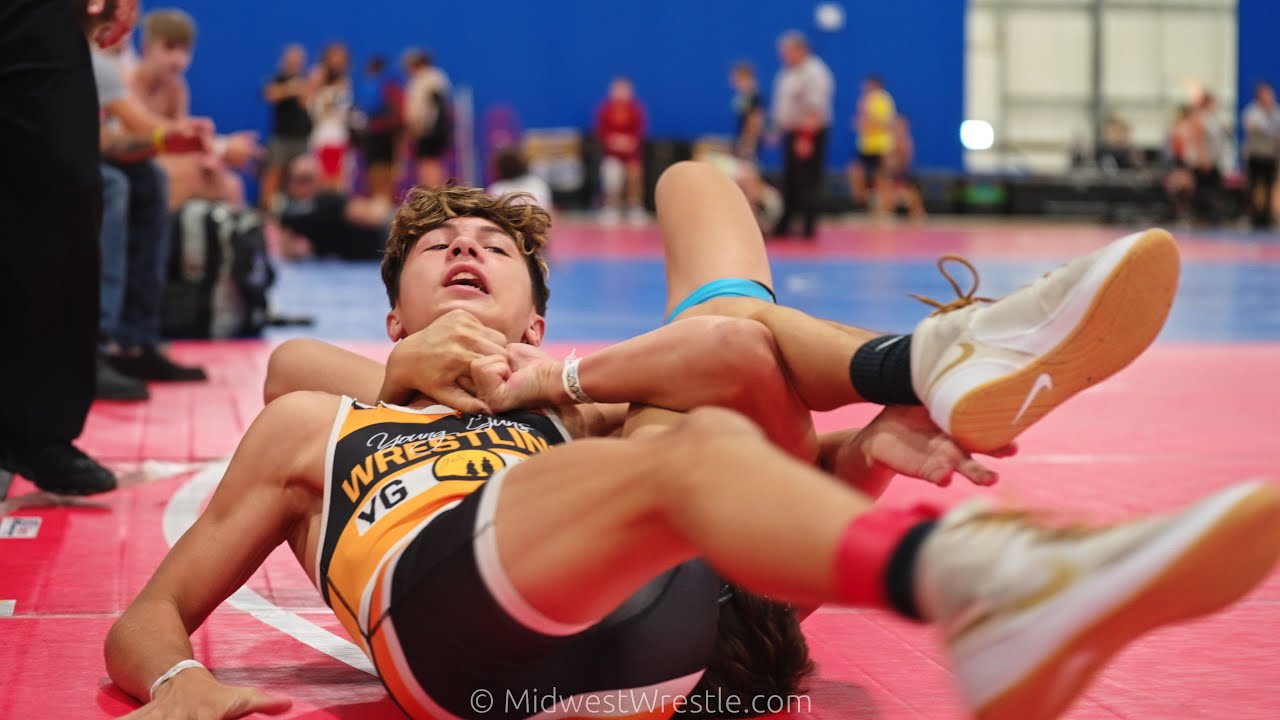 120 18U – Jameson Garcia {G} of Fitz Wrestling Academy IL vs. Gauge ...