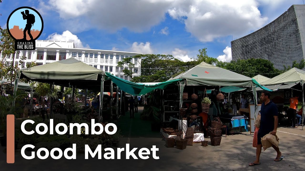 Visit Saturday Good Market in Colombo - 4K Video - YouTube