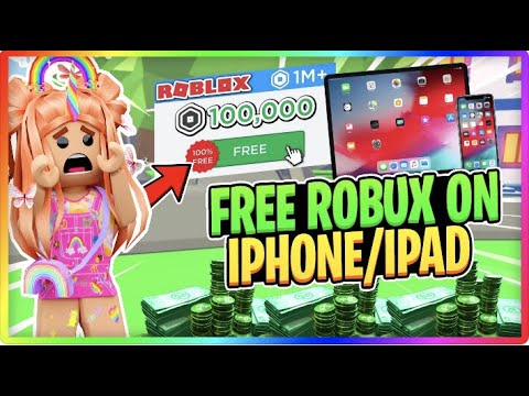 How to get FREE ROBUX on iPhone iPad (UPDATED 2021) - YouTube