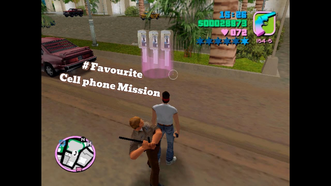 GTA VICE CITY CELL PHONE MISSION # 18 - YouTube