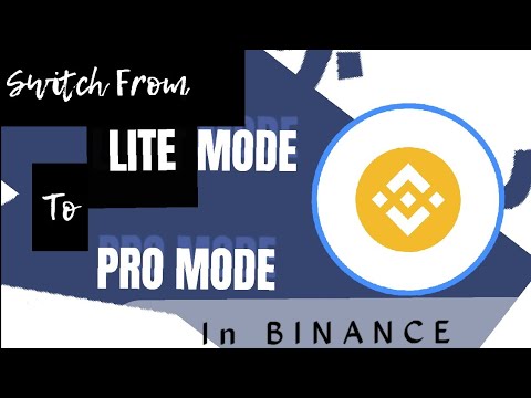 FOR BEGINNERS: How To Switch Your New Binance Account Interface From ...