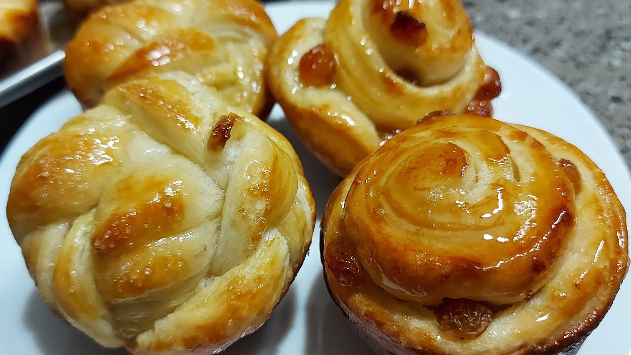 Mini Danish, cách dễ và đơn giản hơn để làm mà bánh vẫn cực ngon/ Easy ...