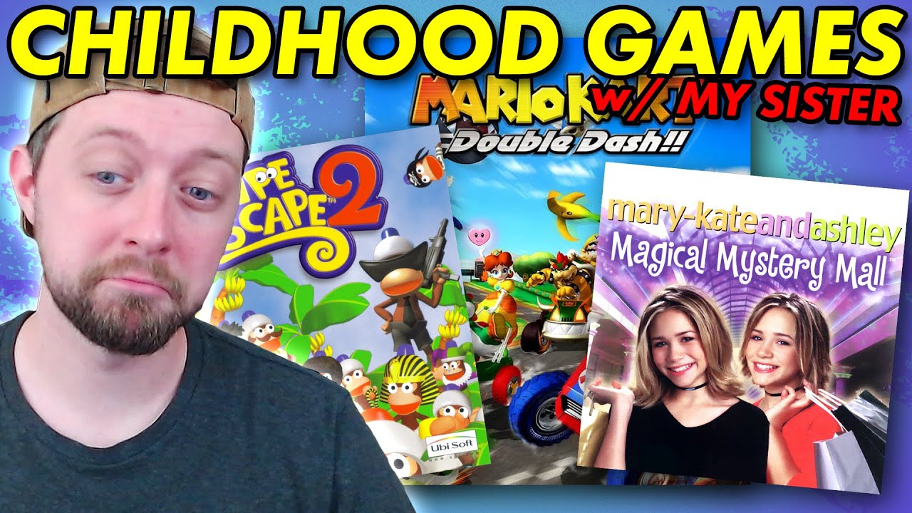 Playing cursed games from our childhood... (feat. my Sister) - YouTube