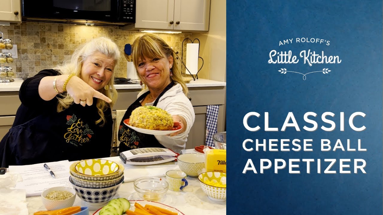 Making Cheese Ball With Amy Roloff Part 1 | Amy Roloff's Little Kitchen ...
