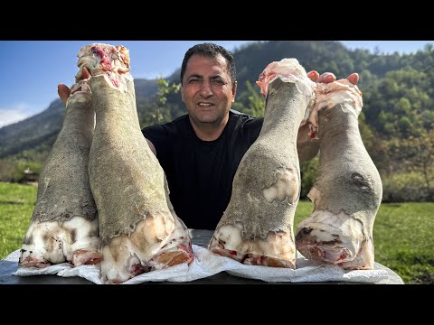 ESKİ BİR TARİFE GÖRE YİRMİ YILDIR DANA TOYNAKLARI PİŞİRİYORUM.