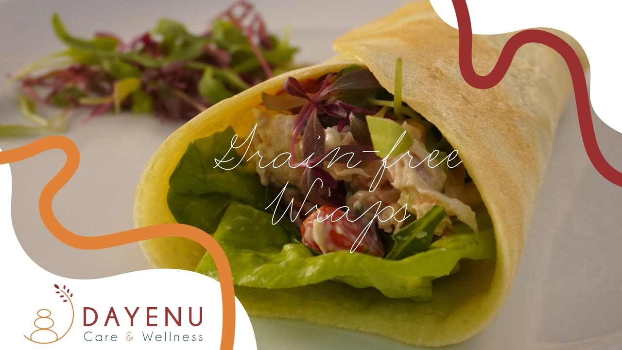 Easy grain-free wraps for healthy lunches - YouTube
