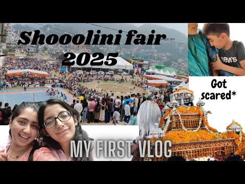 Shoolini Fair 2025 ll Solan📍ll My First Vlog 😍 ️ll Alisha Sharma ll ...