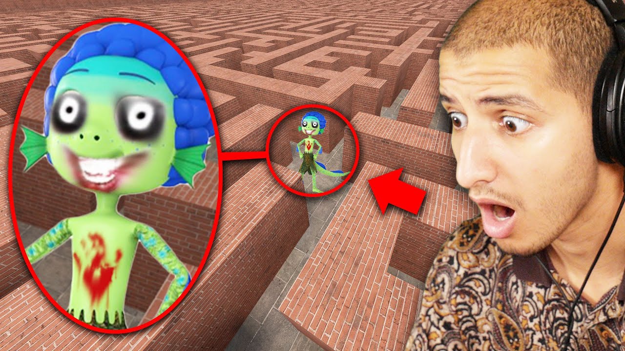 If You See CURSED LUCA in a MAZE, RUN AWAY FAST.. (Scary) - YouTube