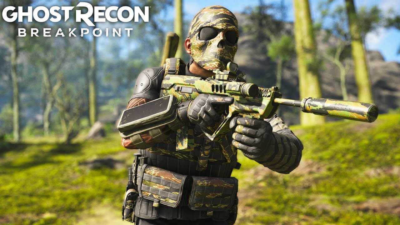 TAVOR LASER ACCURATE ASSAULT RIFLE in Ghost Recon Breakpoint! - YouTube
