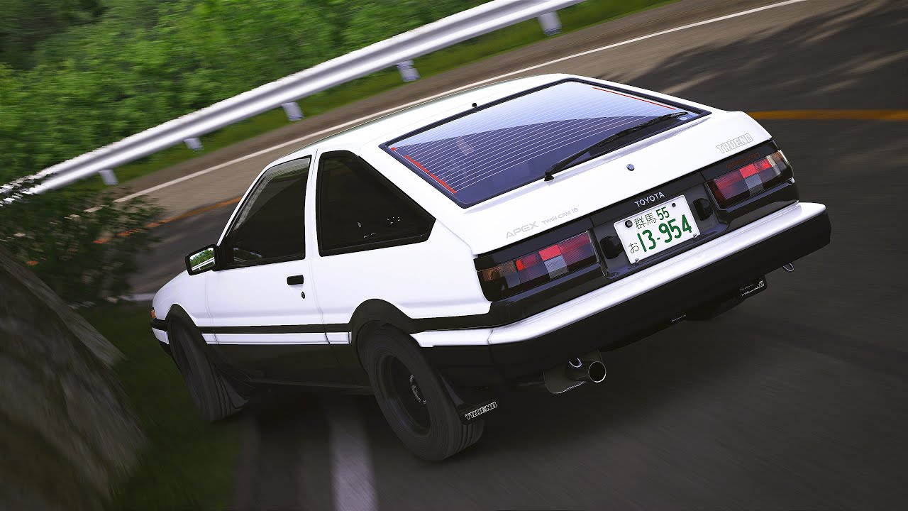 Initial D | | Love Boy | Assetto Cinematic Run - YouTube